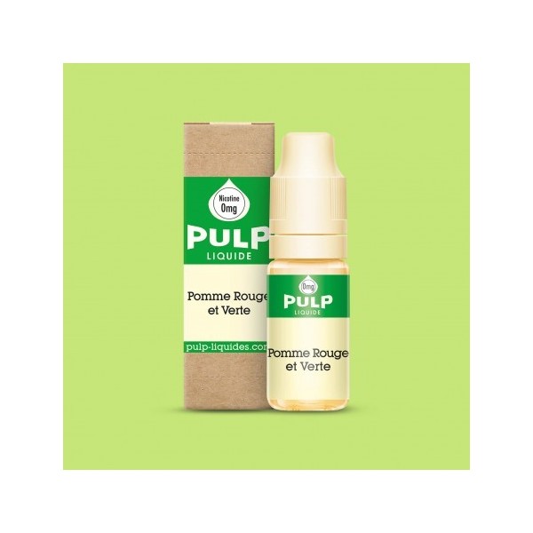 E-LIQUIDE POMME ROUGE ET VERTE | PULP